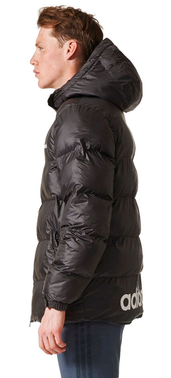 Μπουφαν Adidas Originals Hooded Heavy Jacket Μαυρο (xl) - Sportswear ...