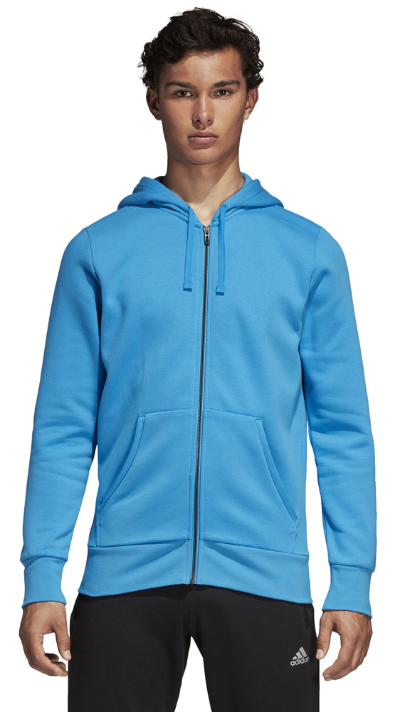 Ζακετα Adidas Performance Essentials Linear Fz Hoodie Μπλε Ανοικτο (m ...