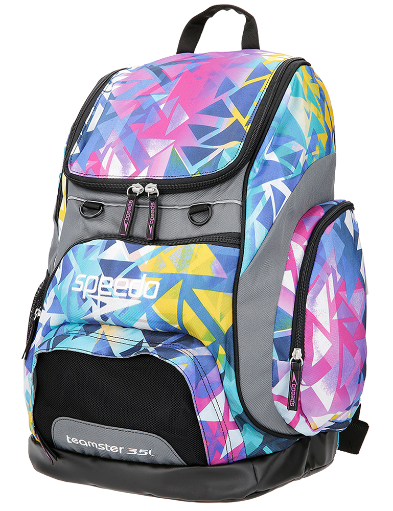Τσαντα Πλατης Speedo Teamster Rucksack 35l Πολυχρωμη - Υγρος στιβος ...