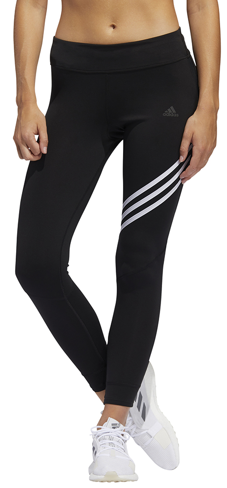 Κολαν Adidas Performance Run It 3-stripes 7/8 Tights Μαυρο (m ...