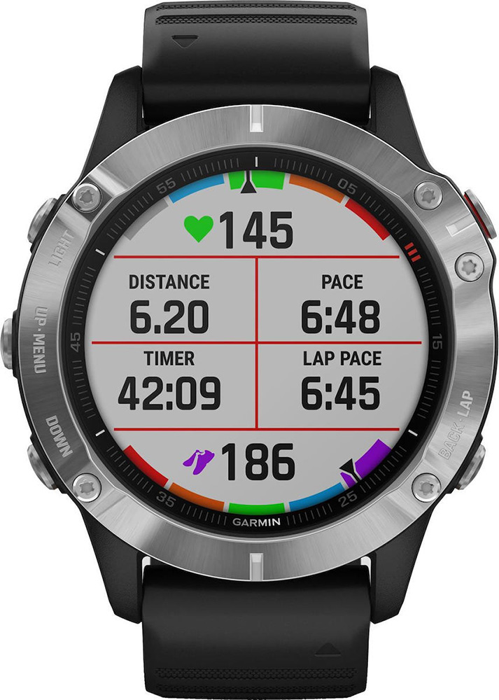 ΡολοΪ Garmin Fenix 6 Silver With Black Band - Outdoor-ανδρας-γυναικα ...