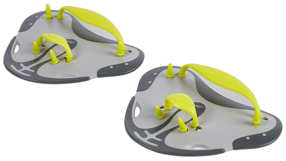 Σανιδες Δαχτυλων (ζευγαρι) Speedo Biofuse Finger Paddle Γκρι/λαΪμ ...