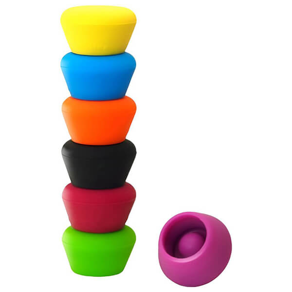 Πωματα Φιαλης Pulltex Silicone Stoppers Μαυρο/πορτοκαλι (2 Τμχ) - Crazy ...