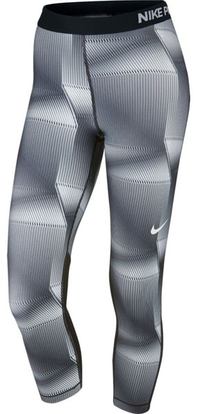 Κολαν Nike Pro Cool Capri Μαυρο/λευκο - Training-γυναικα-ενδυση (PL2 ...