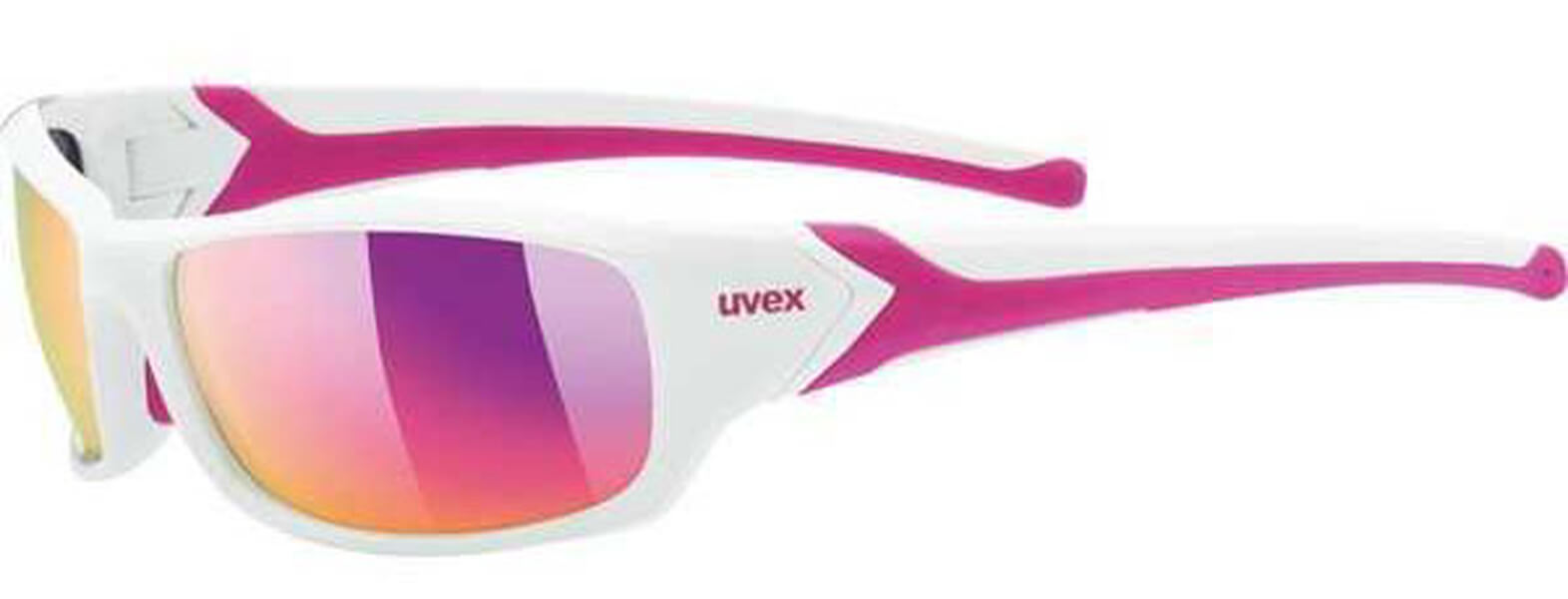 Γυαλια Ηλιου Uvex Sportstyle 211 Λευκα/ροζ - Ποδηλασια-γυαλια (PL2 ...