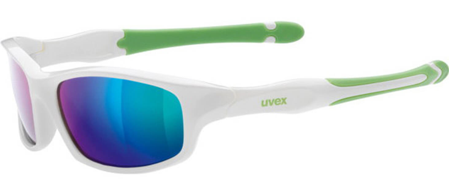 Παιδικα Γυαλια Ηλιου Uvex Sportstyle 507 Λευκα/πρασινα - Ποδηλασια ...