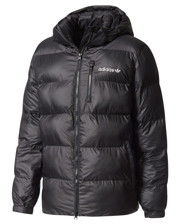 Μπουφαν Adidas Originals Hooded Heavy Jacket Μαυρο (xl) - Sportswear ...