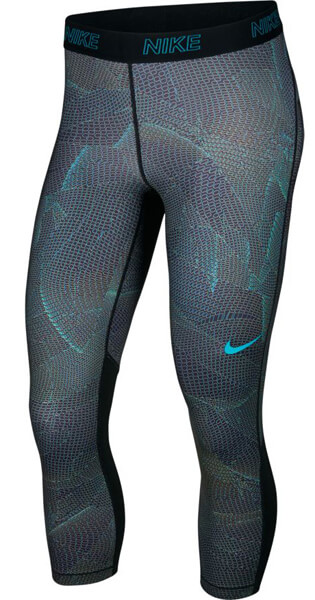 Κολαν Nike Pro Capris Μαυρο/τιρκουαζ - Training-γυναικα-ενδυση (PL2 ...