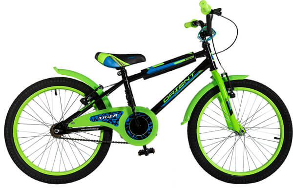 Ποδηλατο Orient Tiger V-brake 20'' Μαυρο/πρασινο - Ποδηλασια-παιδι ...