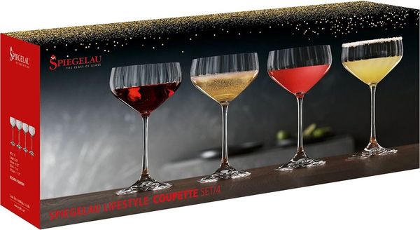 Σετ Κρυσταλλινα Ποτηρια Κοκταιηλ Spiegelau Style Coupette (290 Ml) 4 ...