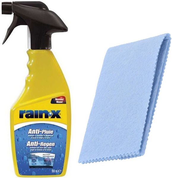 Υδατοαπωθητικο Spray Τζαμιων Αυτοκινητου Rain X Rain &δωρο Πανι ...