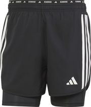 Σορτς Adidas Performance Own The Run 3-stripes 2-in-1 Μαυρο (m ...