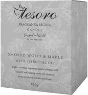 Αρωματικο Κερι Tesoro Σε Βαζο Smoked Wood & Maple (180 Gr) - Crazy (PL2 ...