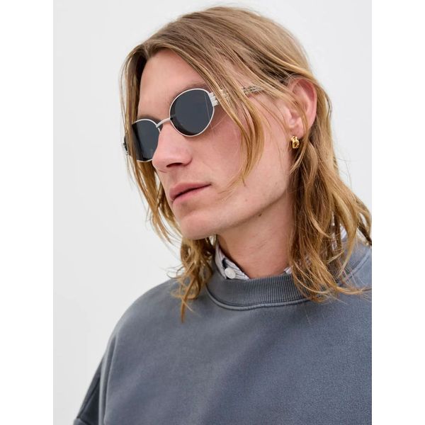 Γυαλια Ηλιου Jack & Jones Jacbudapest Styd 12286271 Ασημι - Προσφορες ...