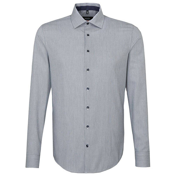 Πουκαμισο Seidensticker Ριγε Slim Fit 01.665230 Σκουρο Μπλε (44 ...