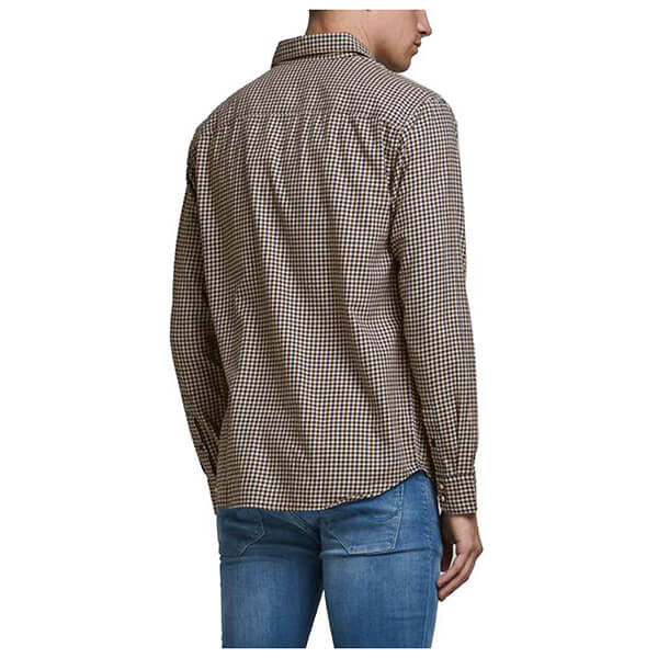 Πουκαμισο Jack & Jones Jorkeanu Καρο 12175581 Σκουρο Μπλε - Ανδρας ...