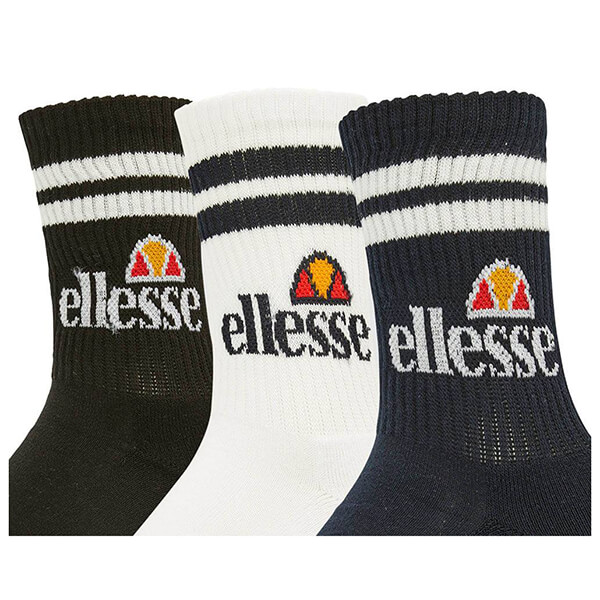 Σετ Καλτσες Ellesse Pullo Saac0910 Σκουρο Μπλε/λευκο/μαυρο 3τμχ ...
