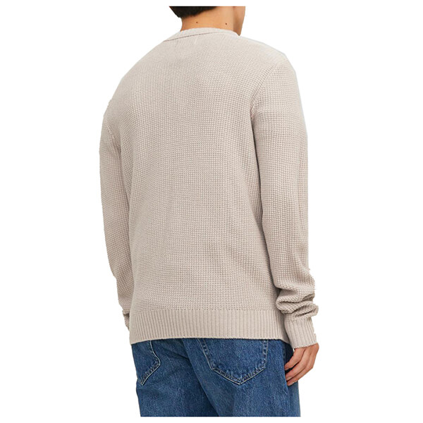 Πουλοβερ Jack & Jones Jorkyle 12243116 Μπεζ/γκρι (m) - Ανδρας-πουλοβερ ...