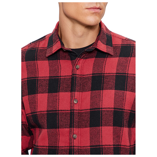 Πουκαμισο Jack & Jones Jjplain Array Καρο 12236873 Κοκκινο/μαυρο ...