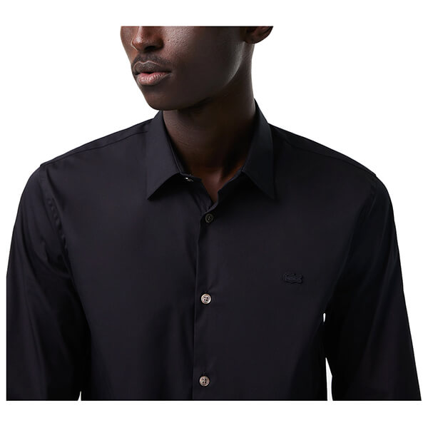Πουκαμισο Lacoste Ch5253 031 Μαυρο (42) - Ανδρας-πουκαμισα (PL3.122258810)