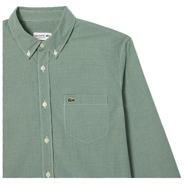 Πουκαμισο Lacoste Ch5621 737 Καρο Πρασινο (44) - Ανδρας-πουκαμισα (PL3 ...