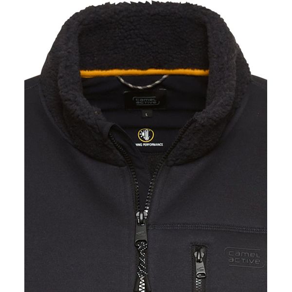 Τζακετ Camel Active Fleece Array 409401-6w44 48 Σκουρο Μπλε - Ανδρας ...