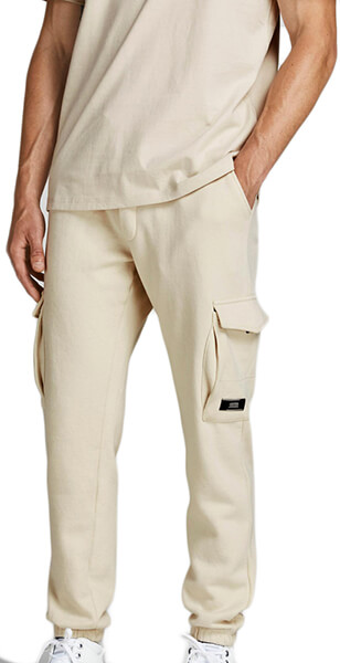 Παντελονι Φορμας Jack & Jones Jpstgordon Cargo 12195583 Εκρου - Ανδρας ...