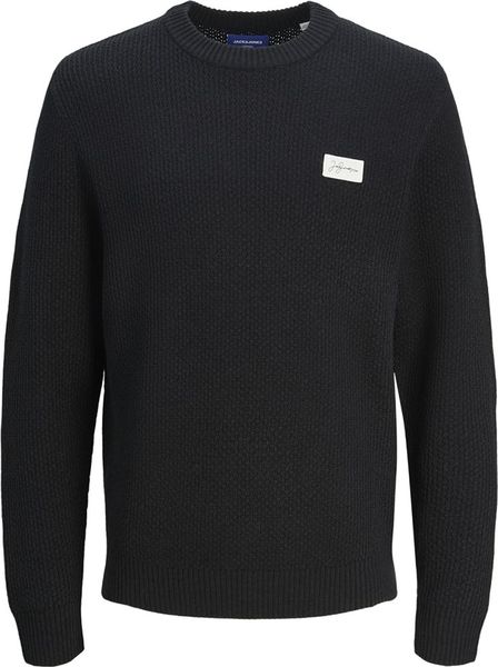Πουλοβερ Jack & Jones Jorportland Badge 12262028 Μαυρο (s) - Ανδρας ...