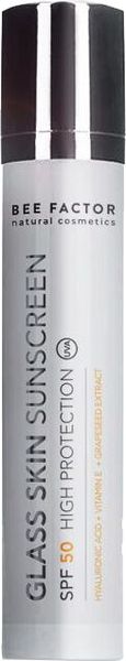 Αντηλιακη Κρεμα Προσωπου Bee Factor Glass Skin Sunscreen Αντιγηραντικη ...