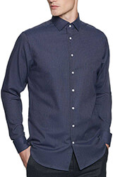 Πουκαμισο Seidensticker Ριγε Tailored Fit 01.292090 Σκουρο Μπλε ...