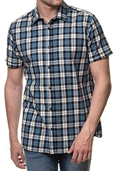 Πουκαμισο Jack & Jones Jorchad Καρο 12165163 Μπλε (m) - Ανδρας ...