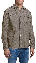 Πουκαμισο Jack & Jones Jorkeanu Καρο 12175581 Σκουρο Μπλε - Ανδρας ...