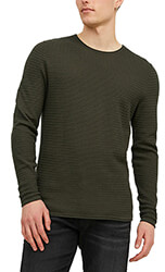 Πουλοβερ Jack & Jones Jprblumiguel 12238557 Σκουρο Πρασινο (xxl ...