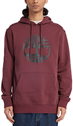 Hoodie Timberland Core Logo Tb0a2bjh Μπορντω - Ανδρας-φουτερ (PL3 ...