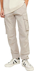 Παντελονι Jack & Jones Jpstkane Jjnoah Cargo 12242264 Μπεζ (s) - Ανδρας ...