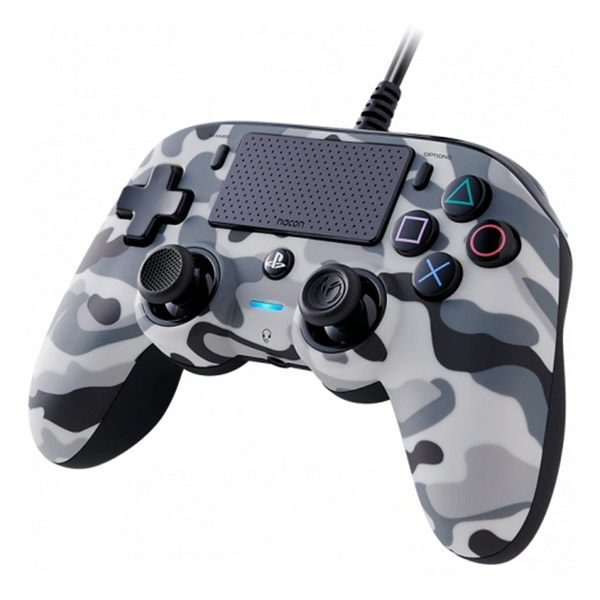 Nacon Ps4 Official Compact Controller Camo Grey - Accessories (PS4.01686)