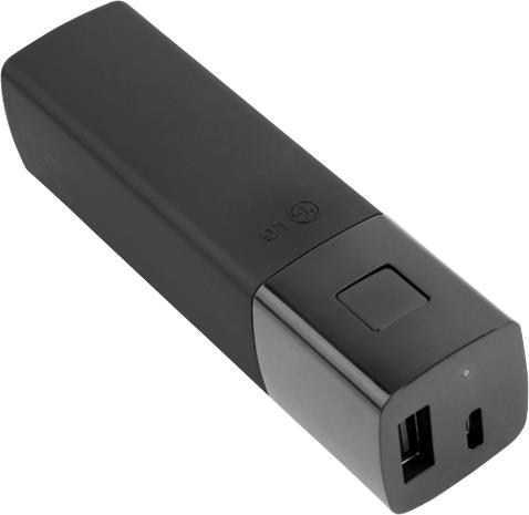 LG Power Bank Bp302 2600mah Li-ion Black - Powerbanks (TEL.017744)
