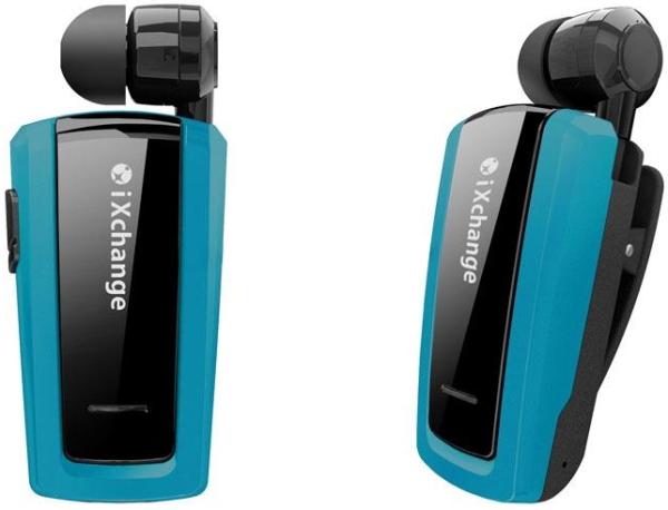 Ixchange Mini Retractable Bluetooth Headset Petrol - Bluetooth headset ...