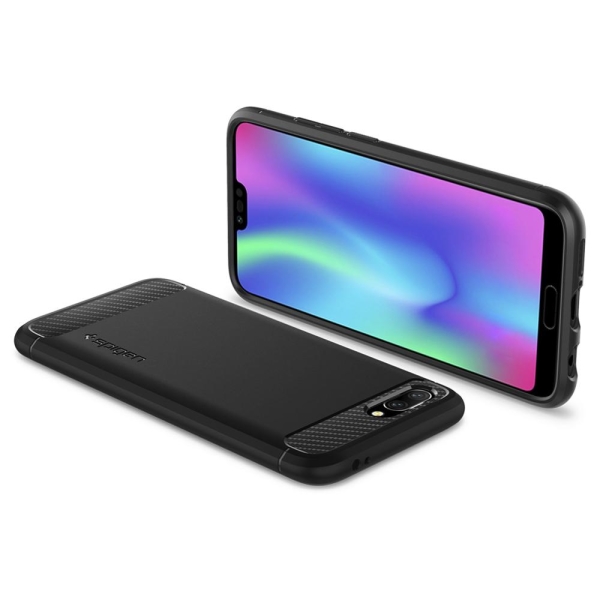 Spigen Rugged Armor Back Cover Case For Huawei Honor 10 Black - Θηκη ...