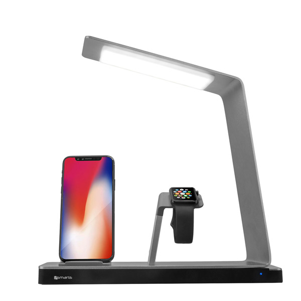 4smarts Inductive Charging Station With LED Lamp Loomidock - Φορτιστες ...