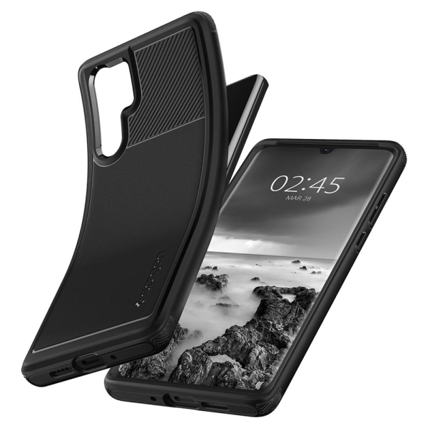 Spigen Rugged Armor Back Cover Case For Huawei P30 PRO Black - Θηκη ...