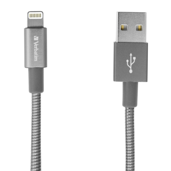 Verbatim 48860 Lightning Sync & Charge Cable Lightning(m) - Usb-a(m) 1M ...