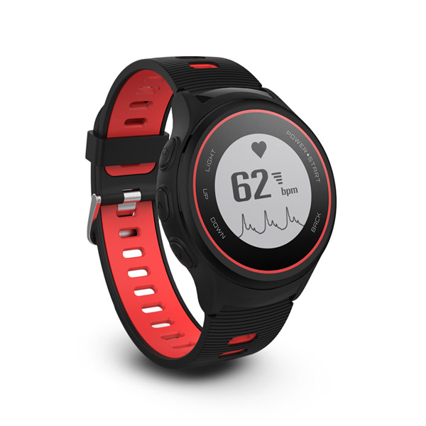 Forever Sw-600 Smartwatch GPS Black/red - Smartwatches (TEL.065021)