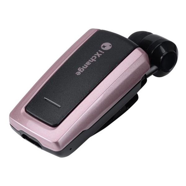 Ixchange Ua25xb Retractable Bluetooth Mini Headset Rose Gold ...