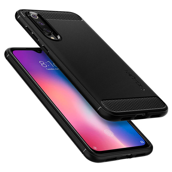Spigen Rugged Armor Back Cover Case For Xiaomi MI9 SE Black - Θηκη (TEL ...