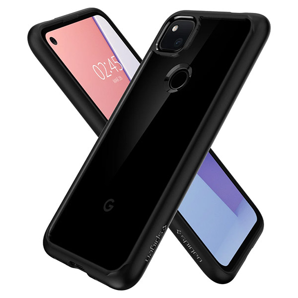 Spigen Ultra Hybrid Back Cover Case For Google Pixel 4A Matte Black ...