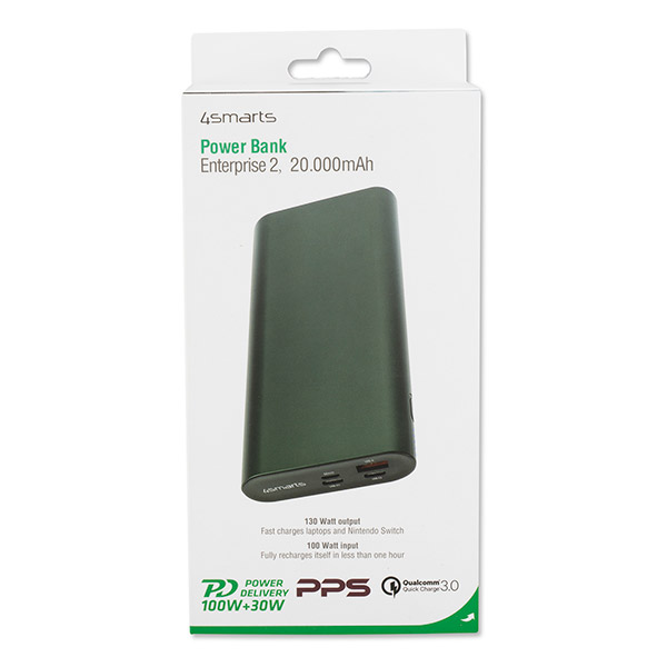 4smarts Power Bank Enterprise 2 20000mah Power Delivery 130w & Qc3.0 ...