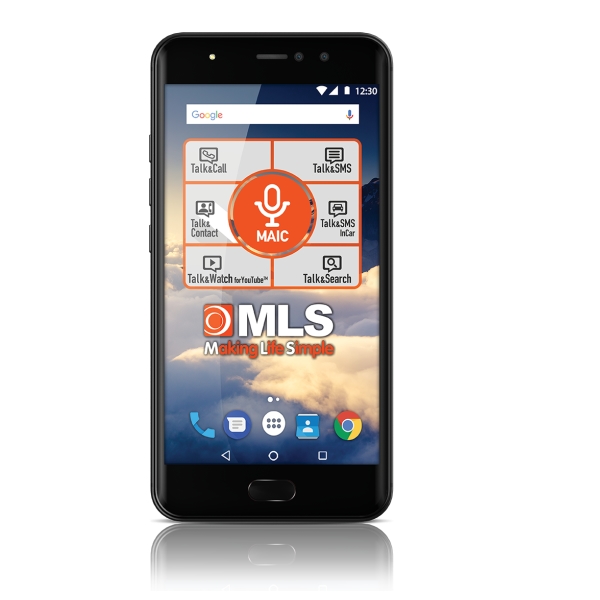 Κινητο MLS DX 5.5 4G 16gb Dual SIM Black - Κινητο τηλεφωνο (TEL.091660)