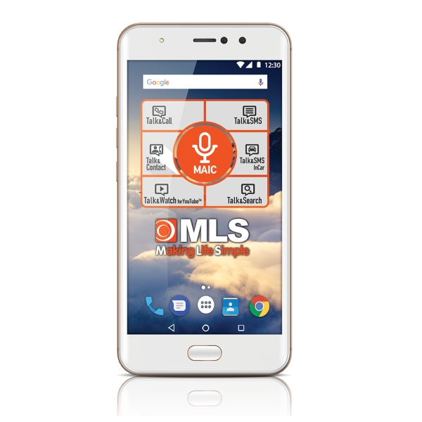 Κινητο MLS DX 5.5 4G 16gb Dual SIM Champagne - Κινητο τηλεφωνο (TEL.091661)