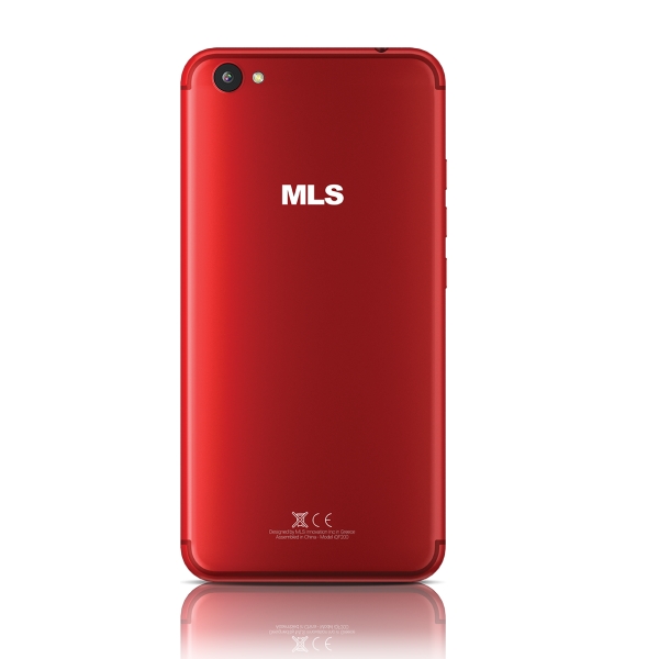Κινητο MLS DX 5.5 4G 16gb Dual SIM RED - Κινητο τηλεφωνο (TEL.091662)